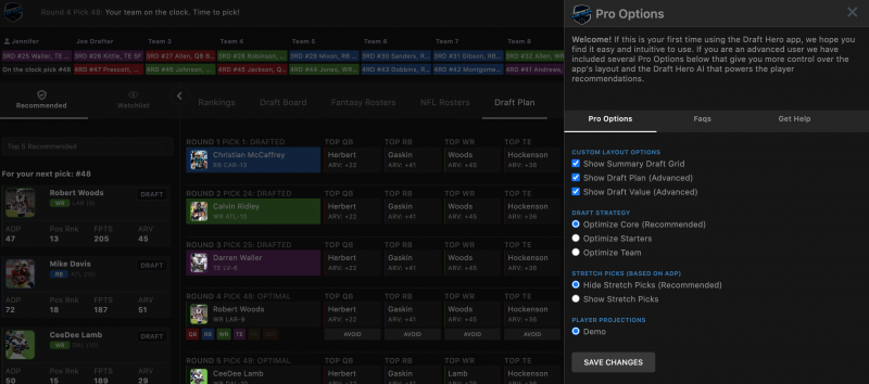 Draft Hero Walkthrough | 4for4